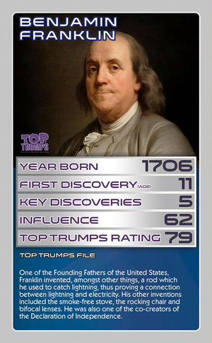 Top Trumps Top 30 Scientists