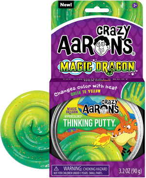 Magic Dragon Hypercolor 4" Thinking Putty Tin